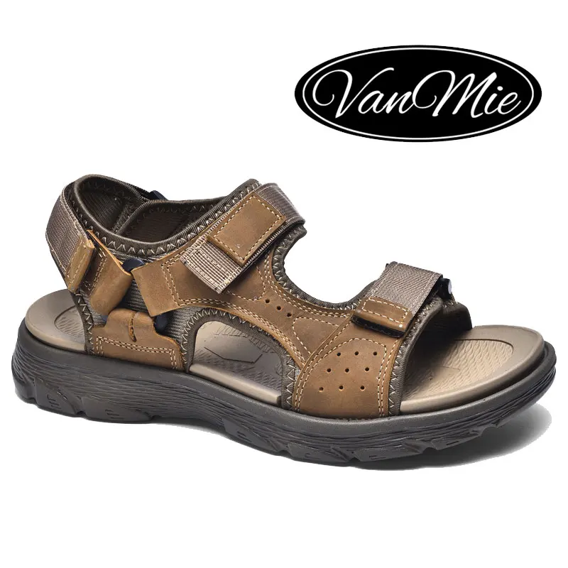 Vanmie-Sandals-Men-Leather-2022-Summer-Sandals-for-Men-Gladiator ...