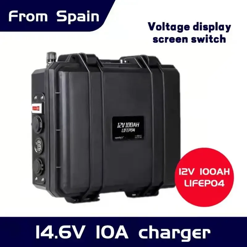 12V120ah-Portable-Power-Station-LiFePO4-Battery-100ah-Rechargeable-LFP ...