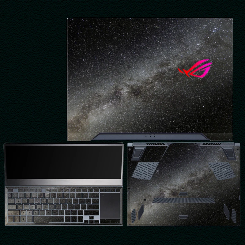 Laptop Skin For Asus Rog Zephyrus Duo 15 Gx550l Vinyl Decal Sticker For ...