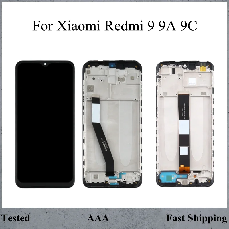 Screen For Xiaomi Redmi 9 Lcd Display Screen Assembly With Frame For ...