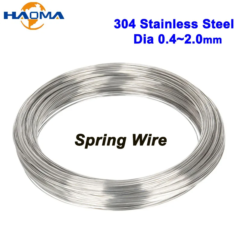 304-Stainless-Steel-Spring-Wire-Single-Strand-Lashing-Metal-Wires-DIY ...
