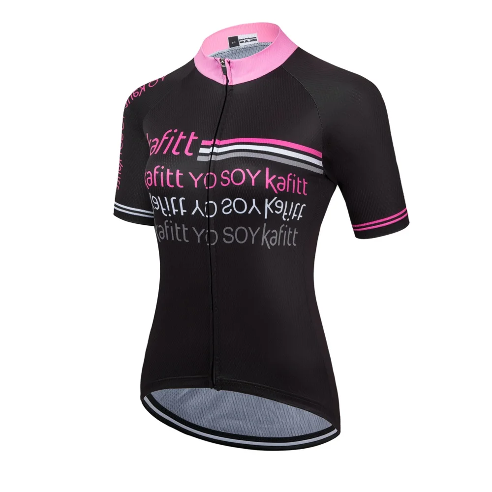 Kafitt – maillot à manches courtes pour femmes, vêtements de vélo, Ropa ...
