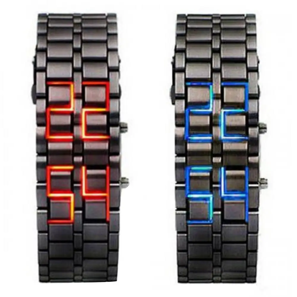 Fashion-Wrist-Watch-for-Men-LED-Digital-Alloy-Wrist-Watch-Bracelet ...