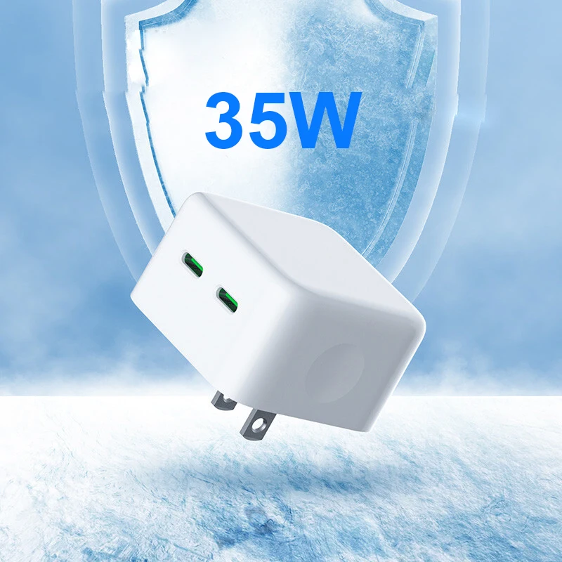 35W Quick Charge Dual PD USB Type C QC 3.0 Fast Charger For iPhone 13 ...