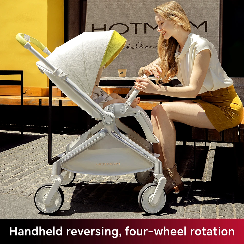 Hot-Mom-Lightweight-Baby-Stroller-Intelligent-Seat-Reversing-and-Anti ...