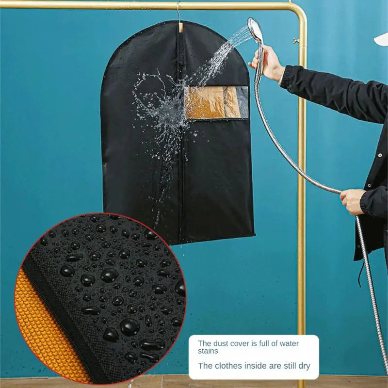 Household Waterproof Dust BagTransparent Coat Dust Cover Thickened PEVA ...