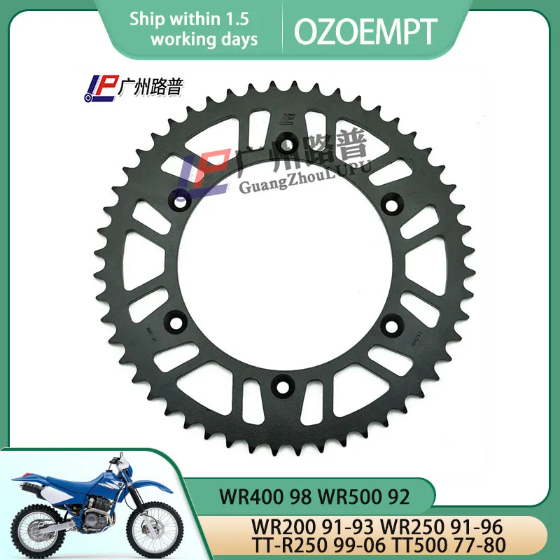 OZOEMPT-520-52T-Motorcycle-Rear-Sprocket-Apply-to-WR200-91-93-WR250-91 ...