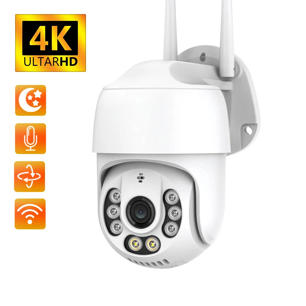 Vedio Surveillance Cameras With Wifi 2MP 4K IP Ptz Camera Wireless ...