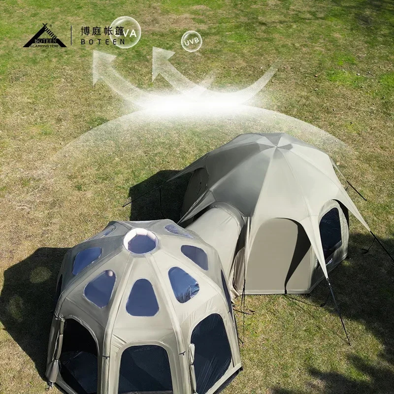 One-touch-Tent-Dome-Camping-Tents-Waterproof-Large-Shade-Multi-Room ...