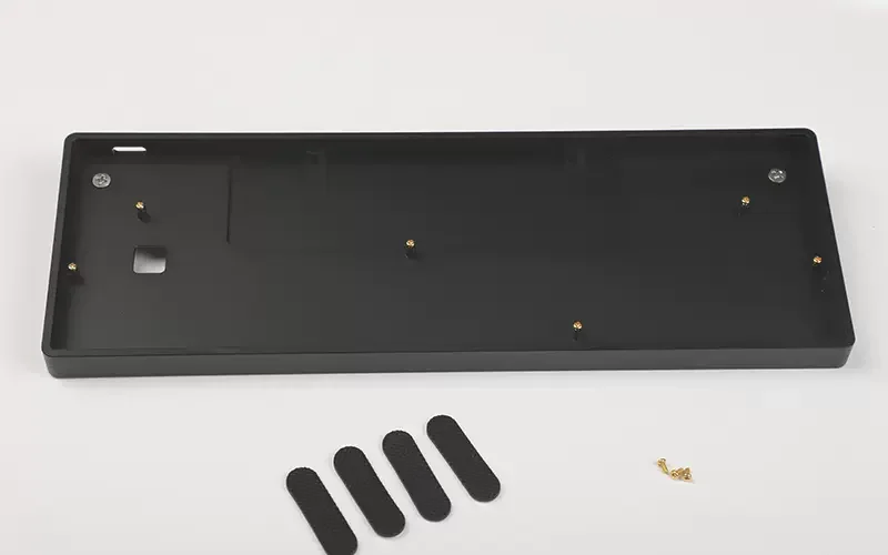 Low-profile-Flat-Case-Metal-60-Keyboard-Frame-CNC-Anodized-Aluminum-for ...