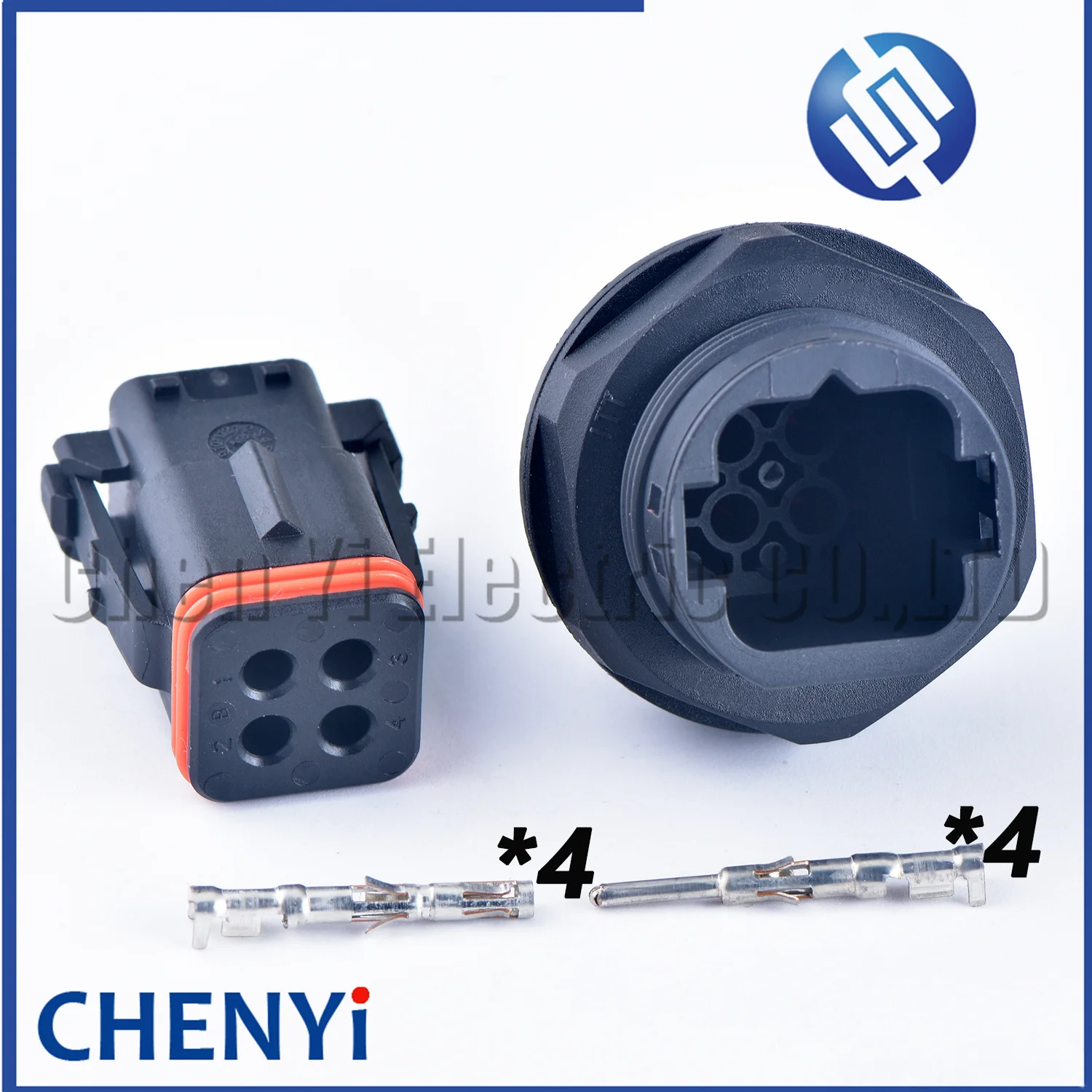 1-set-4-Pin-Male-Female-ITT-CTB-Type-Waterproof-Automobile-Connector ...