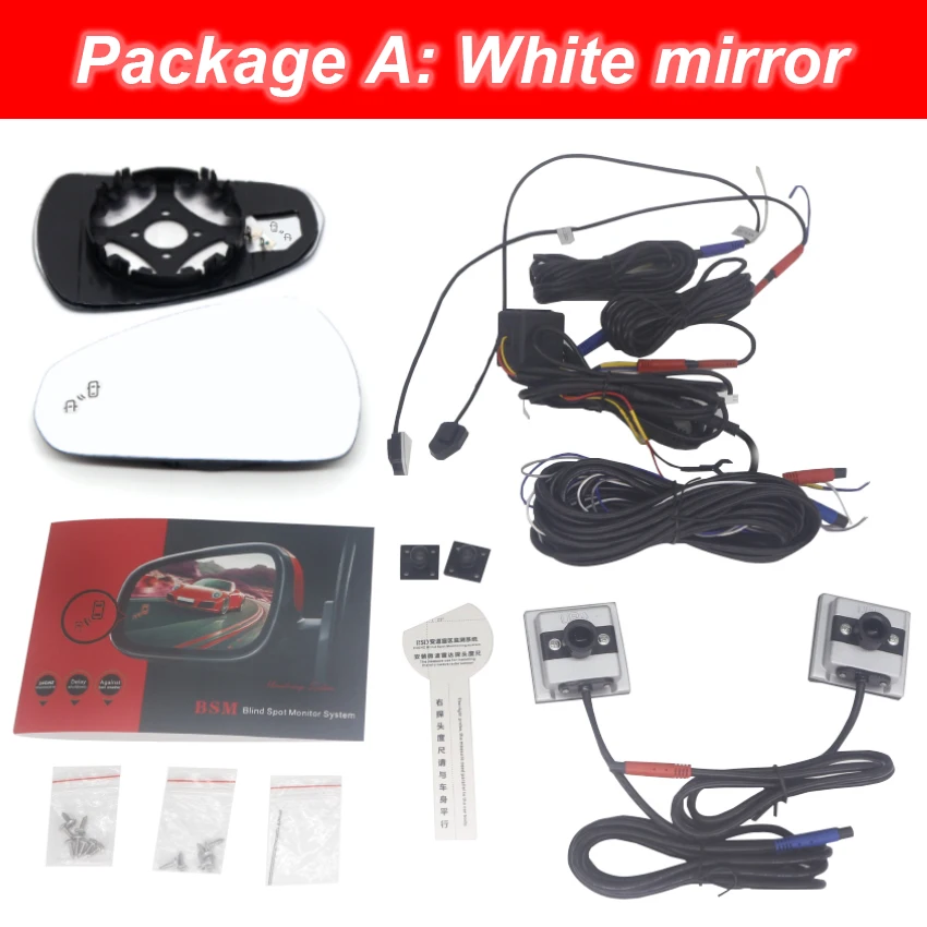 Sistema de detección de puntos ciegos para Chery Tiggo 8 2018-2023 Espejo retrovisor BSA BSM BSD ...