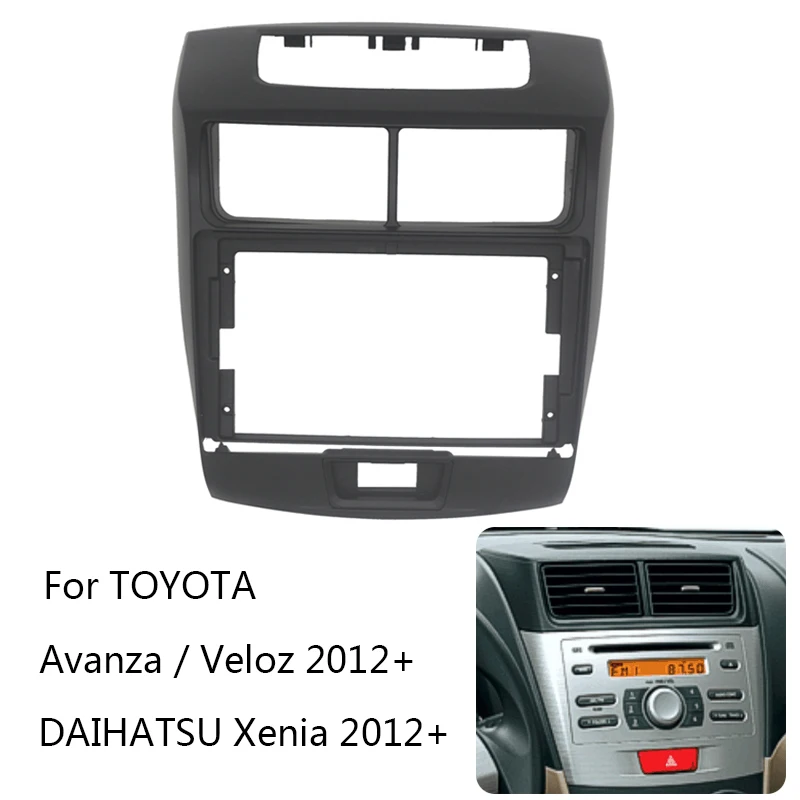 Car-Radio-Fascia-For-TOYOTA-Veloz-Avanza-2012-Auto-Stereo-Dash-Panel ...
