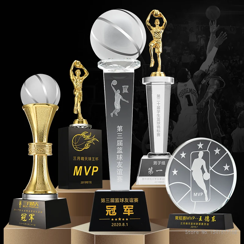 Creative-Activities-Sports-Ball-Crystal-Trophy-Custom-Lettering ...