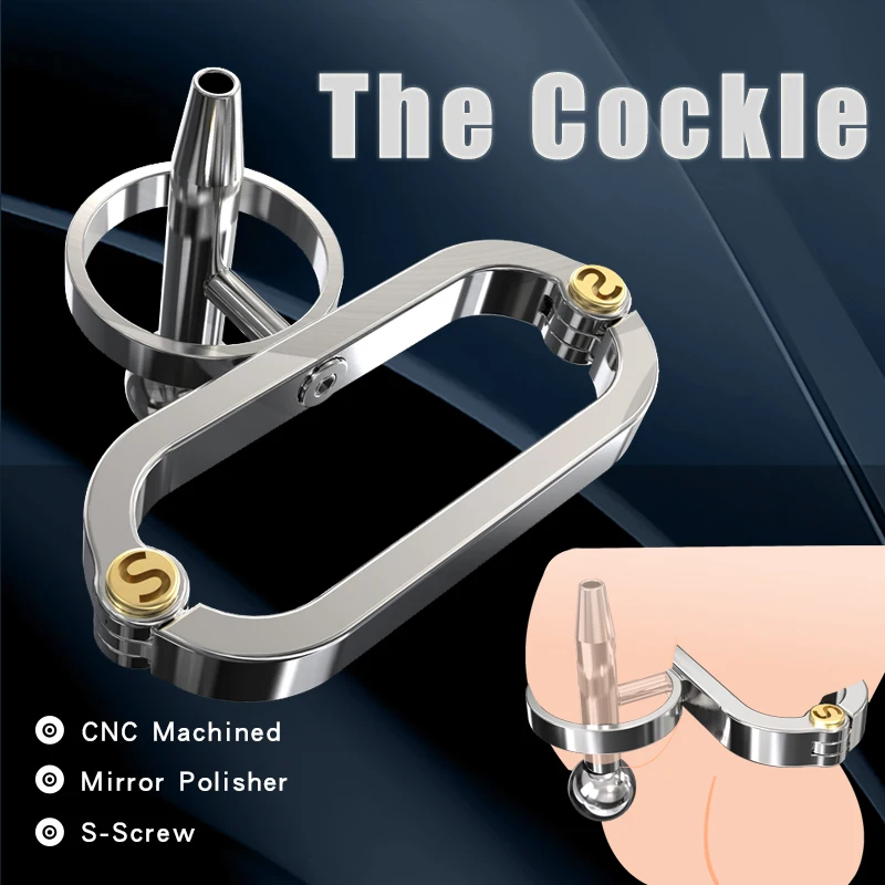 CHASTE-BIRD-2024-Stainless-Steel-Metal-The-COCKLE-Male-Chastity-Device ...