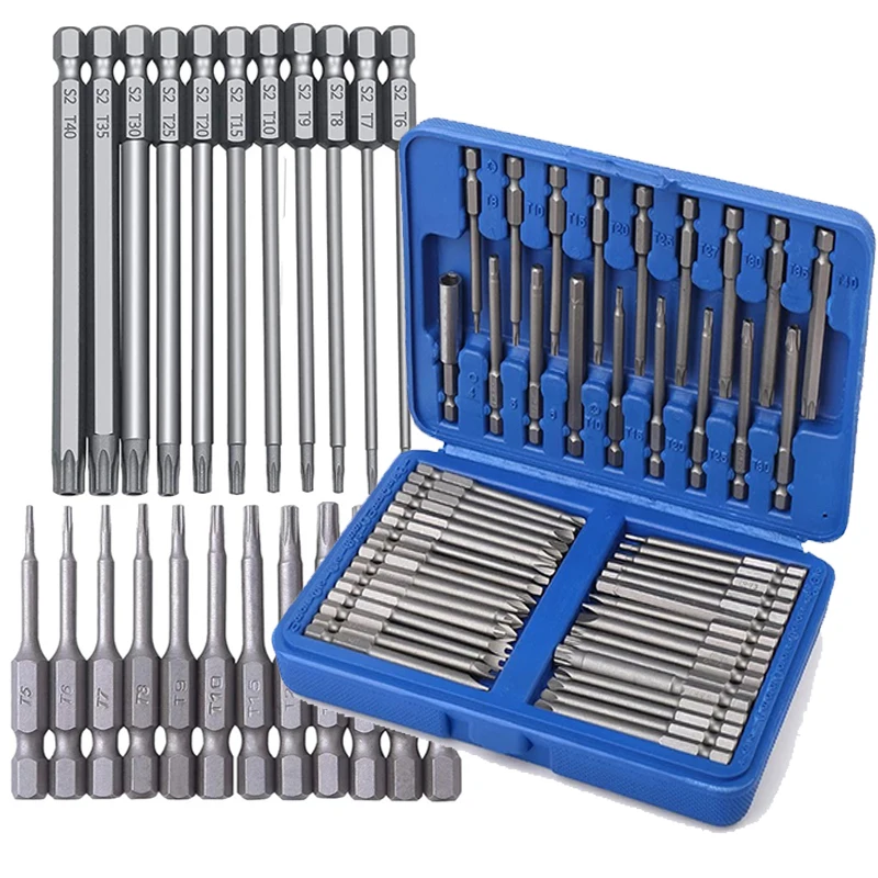 50/11pcs Security Bit Set Tamper Proof Screwdriver Drill Bit Screw ...