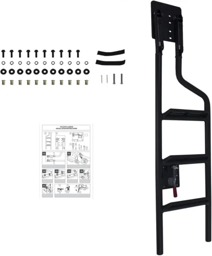 Steel Pickup Truck Foldable Tailgate Step Ladder Fits for Ford Ranger ...