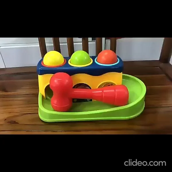 Toddler Ball Beating Toy, Beating Ball Toy, Knock Color Ball Toy Piling ...