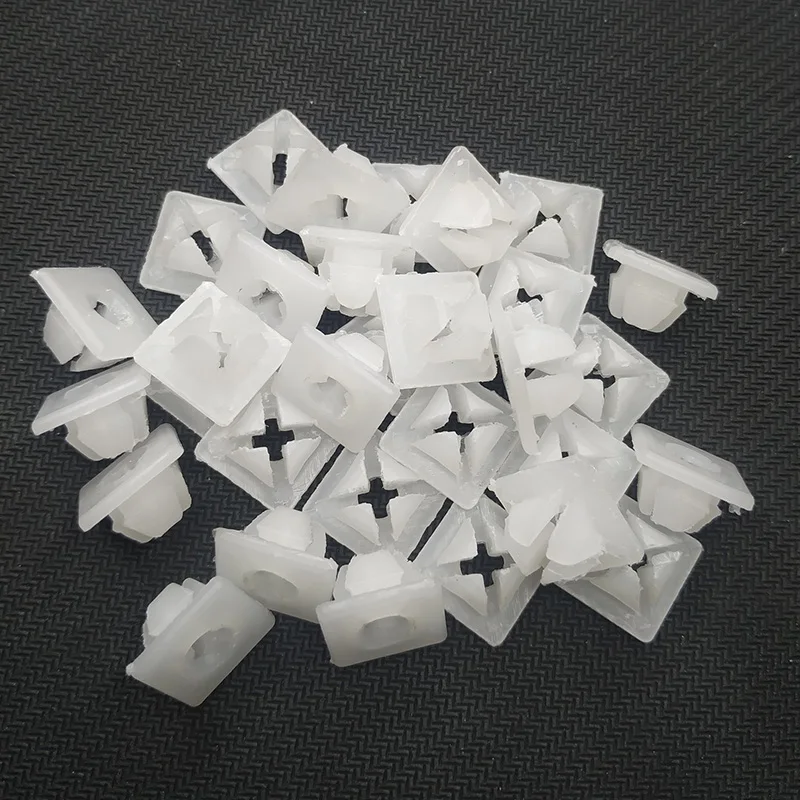 50Pcs-Car-Bumper-License-Plate-Nut-Bracket-Screw-Grommet-Clip-Fasteners ...
