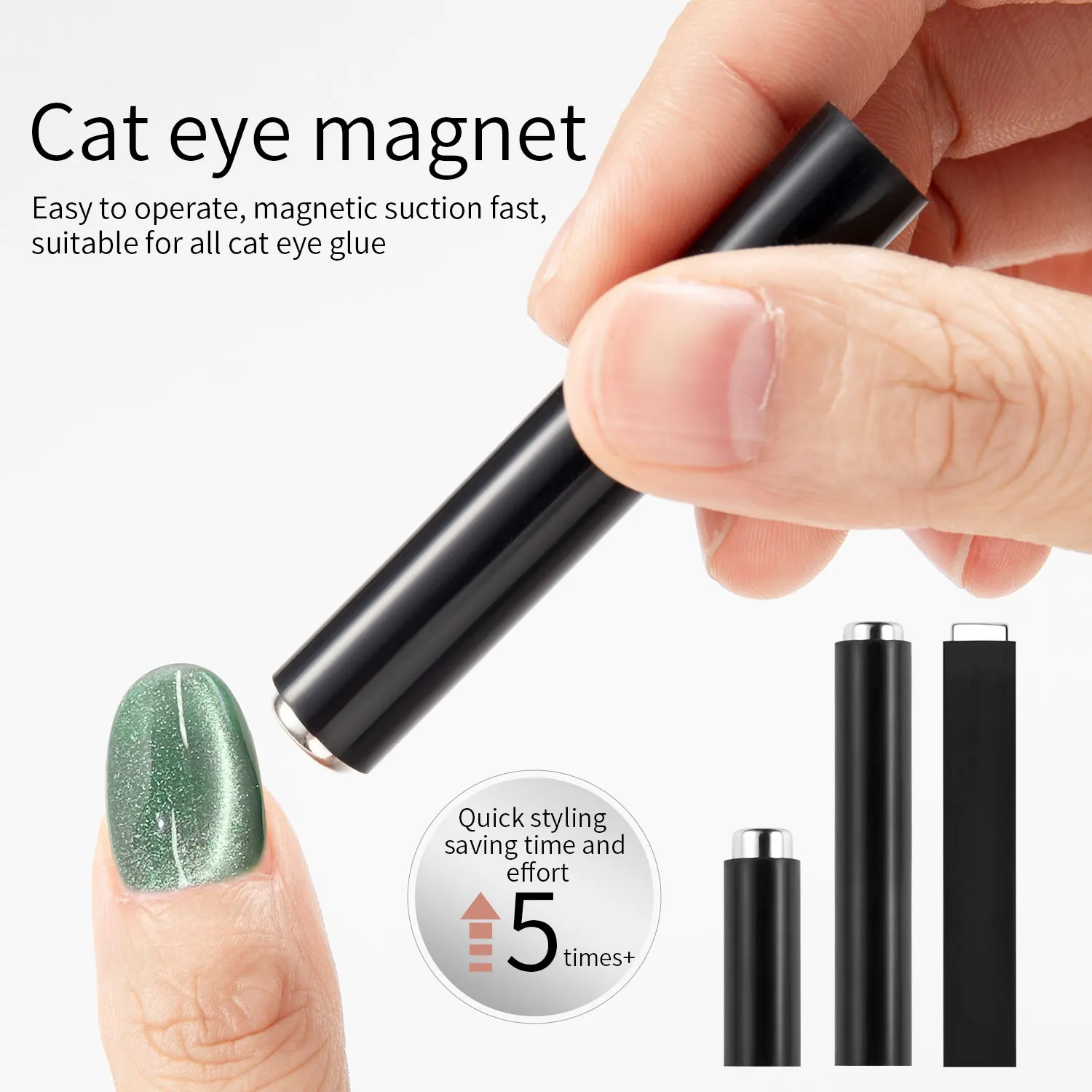Mini Nail Art Magnet Set for Stone Pattern Design, Crystal Magnetic ...