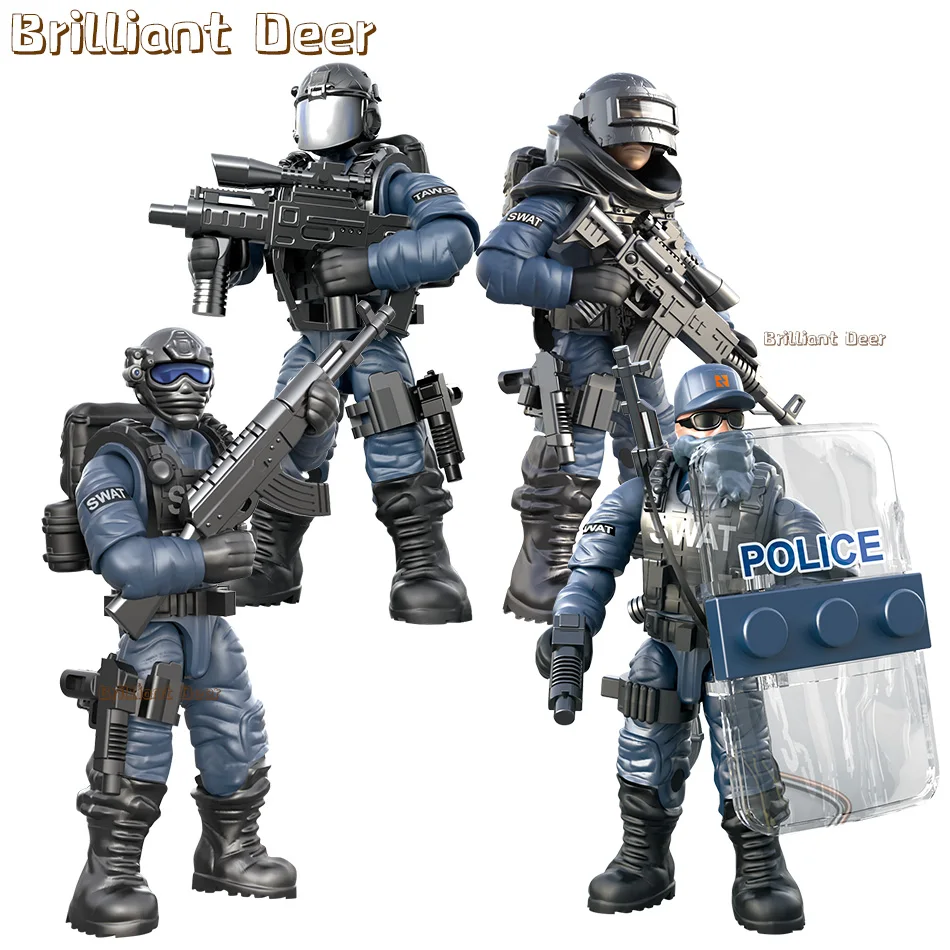 Swat Team In Action