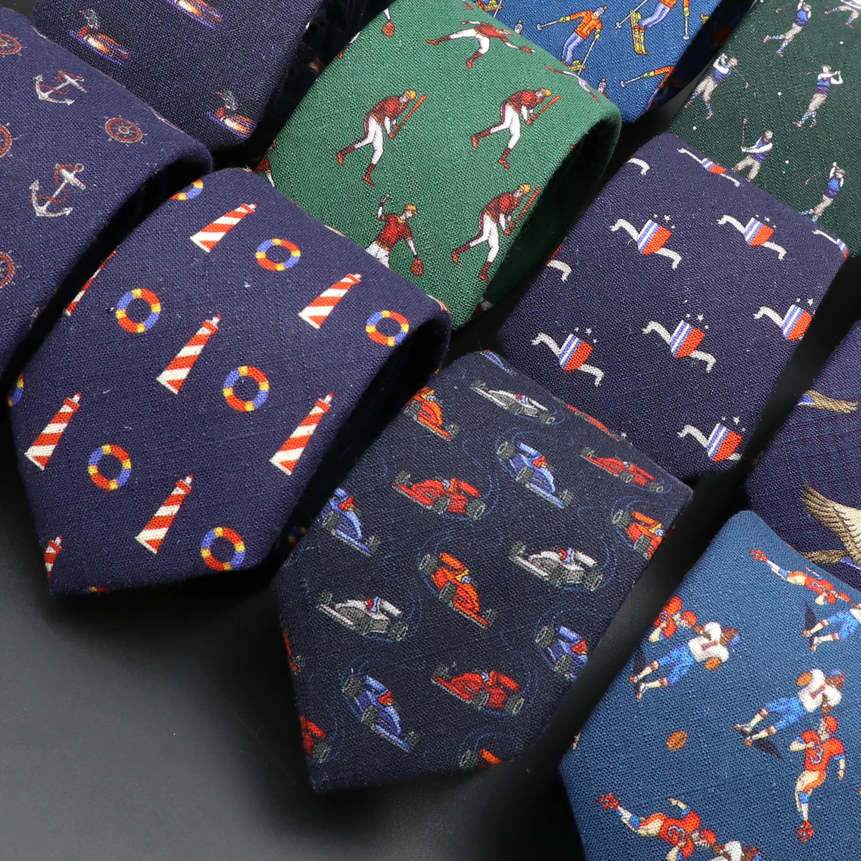 Mens Neck Ties Animals | Novelty Gifts Men Ties | Mens Tie Blue Animals ...