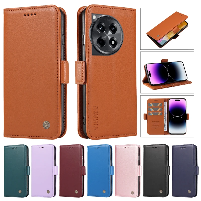 Magnetic-Flip-Stand-Phone-Case-For-OnePlus-12R-One-Plus-12R-12-R-1-12R ...