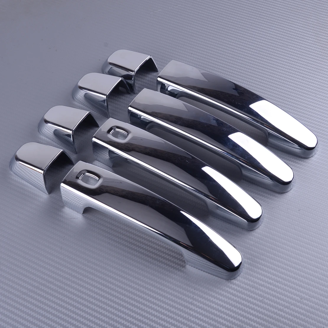 Self-Adhesive-Exterior-Side-Door-Handle-Cover-Trim-Handle-Bezel-Smart ...