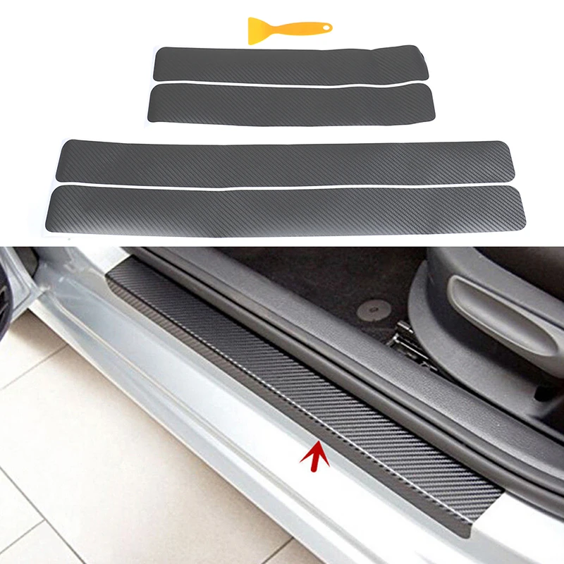 4-Pack-Autoparts-Kick-Guard-Threshold-Car-Door-Sill-Protector-Sticker ...