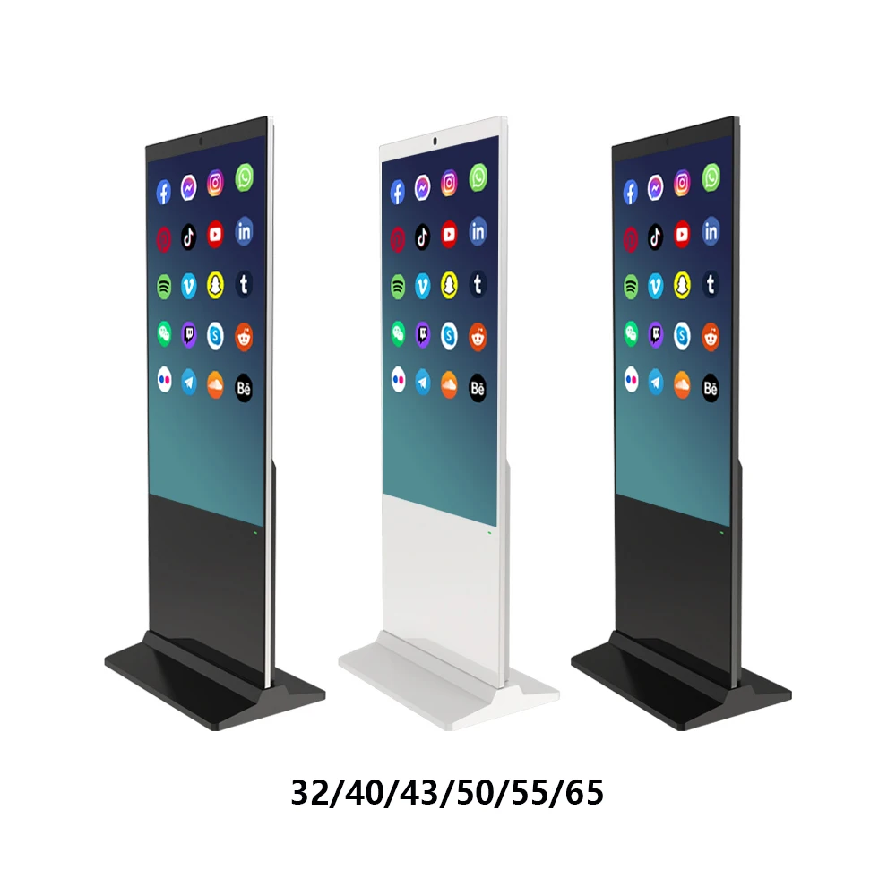 Ultra-Thin-Floor-Standing-LCD-Advertising-Player-Digital-Signage-32-55 ...
