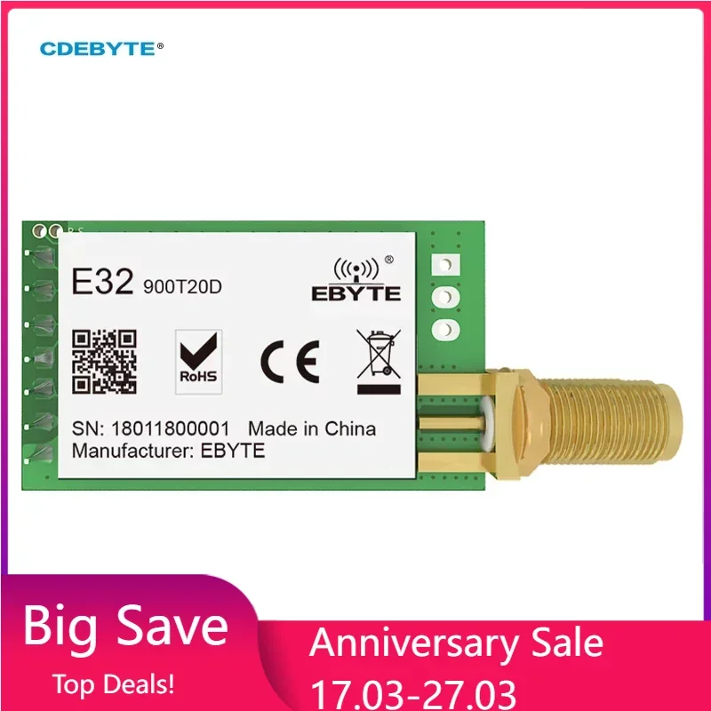 LoRa-Spread-Spectrum-Wireless-Module-E32-433MHz-8686MHz-915MHz-UART-DIP ...