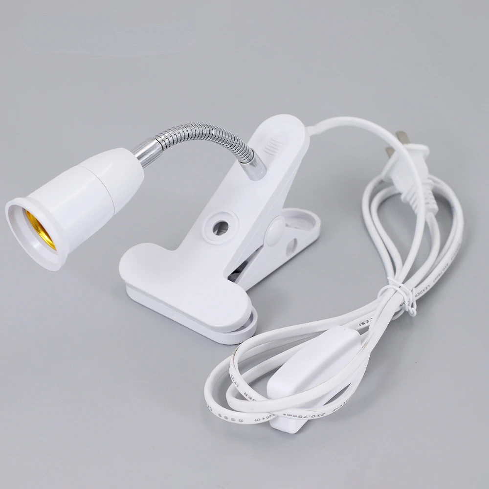 E27-Screw-mounted-Led-Plant-Lamp-Stand-Universal-Tube-Lamp-Head-Clip ...