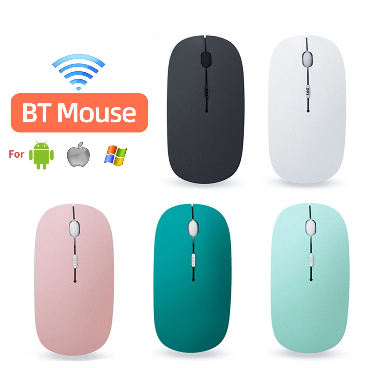 Rat-n-Bluetooth-para-ordenador-port-til-Mouse-inal-mbrico-con-bater-a ...