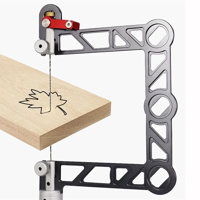 Woodworking-Copying-Saw-Aluminum-Adjustable-Frame-with-Screw-Tension ...