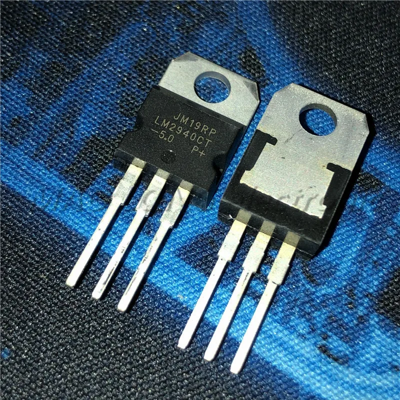 50 ชิ้น/ล็อตLM2940CT 5.0 5V LM2940 TO 220 Low Dropout Voltage Regulator ...
