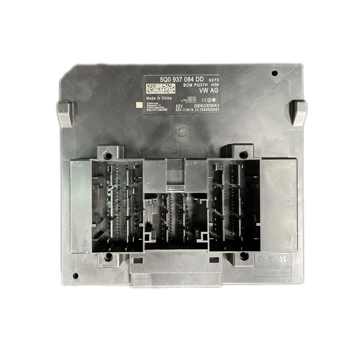 5Q0 937 084 DD comfortable top computer trip computer BCM J519 ...