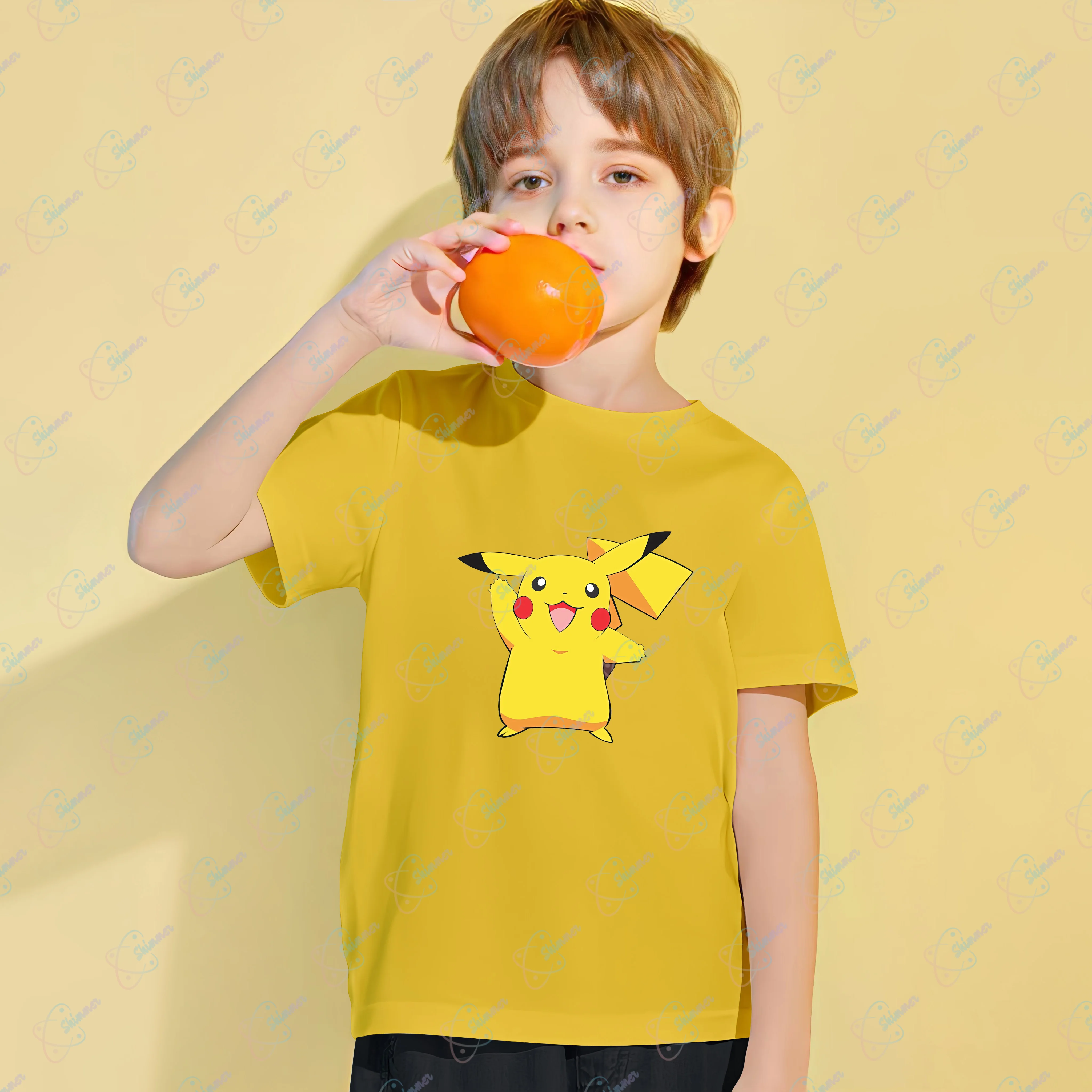MINISO-Pok-mon-Pikachu-2024-Summer-4-14-Years-Children-s-Cute-Boy-Girl ...