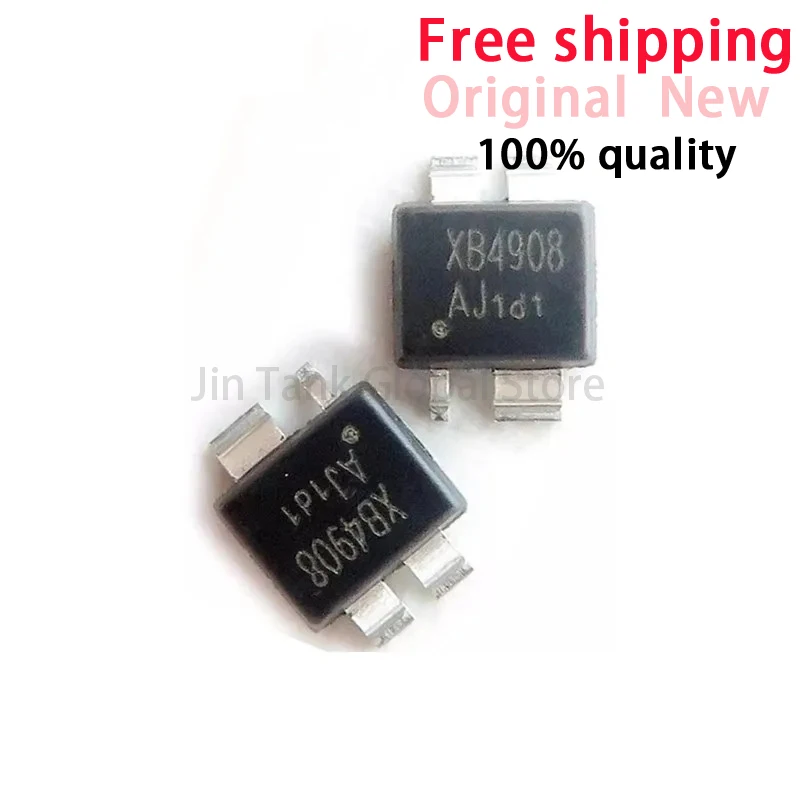 10 PÇS/LOTE Novo Original XB4908 XB4908A XB4908AJ XB4908GJ ESN4 Chip de ...