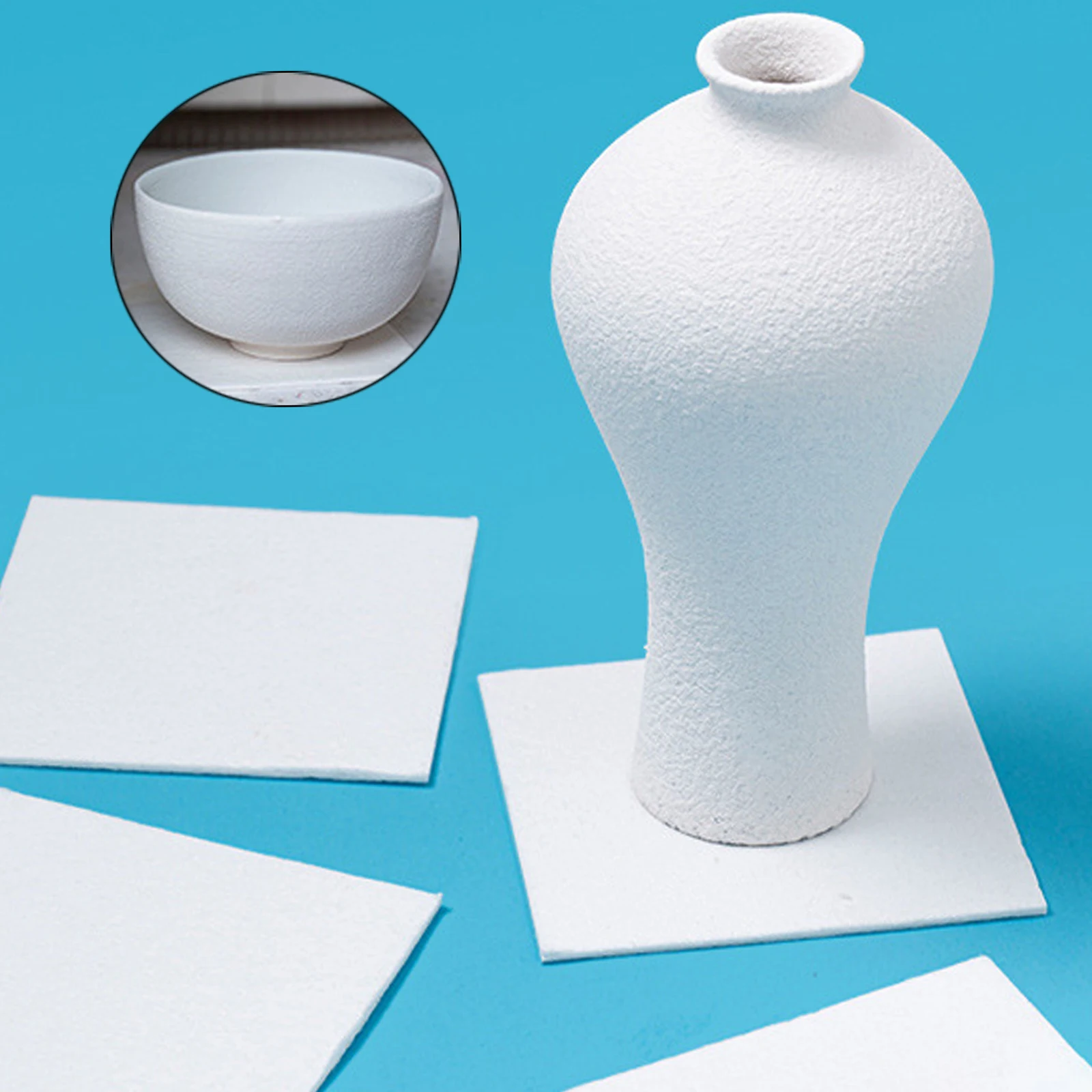 5Pcs-Ceramic-Refractory-Support-Pads-Glazed-DIY-Crockery-Pottery-Clay ...