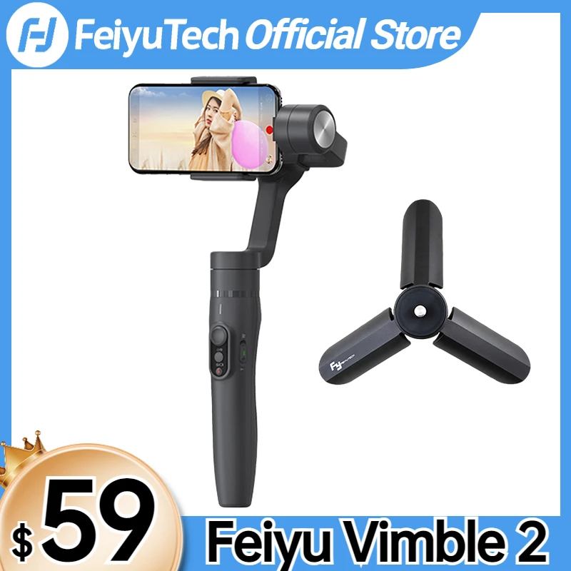 FeiyuTech Feiyu Vimble 2 Smartphone Gimbal Handheld Stabilizer for Korea with 183mm Extension ...