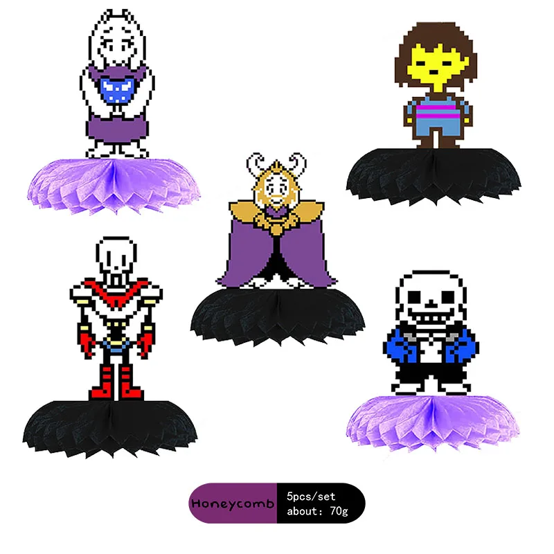 Undertale-honeycomb-ornament-Boys-and-girls-birthday-party-or-baby ...