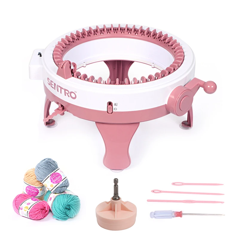 Sentro Manual 48 Stitches Automatic Knitting Machine DIY Wool Crochet ...