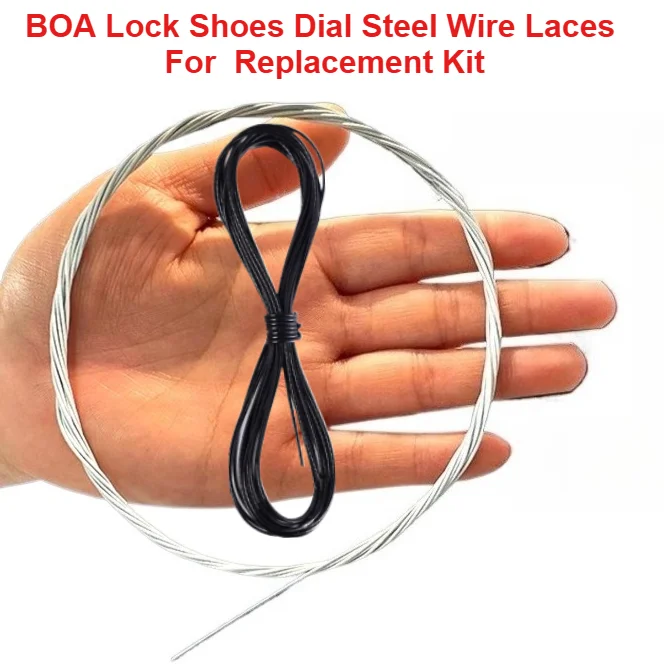 BOA Lock Shoes Dial Steel Wire Laces for Replacement Kit - Specialized ...