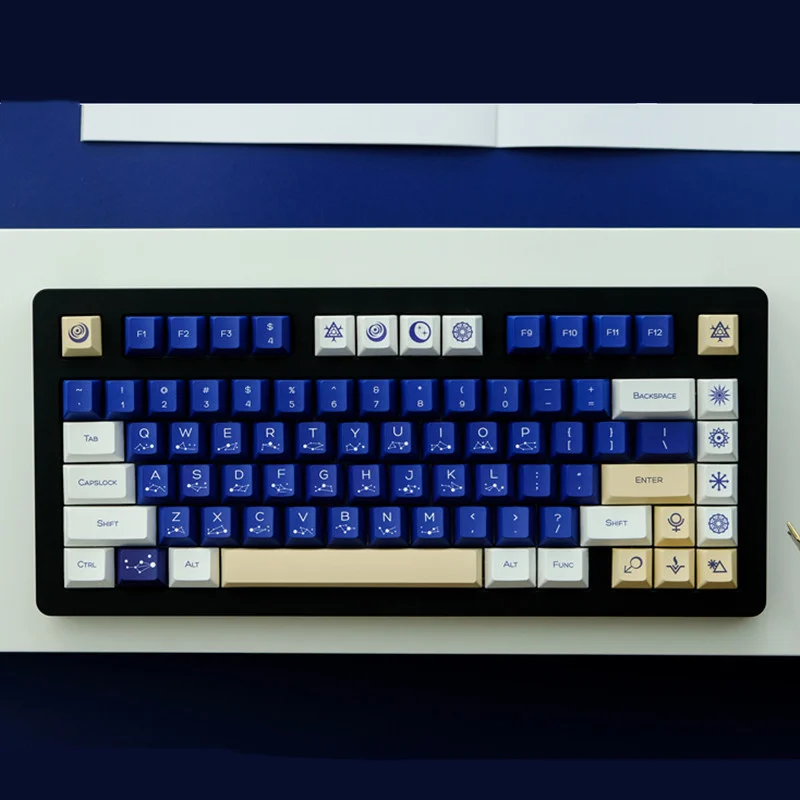 160 Keys GMK Fingertip Star Keycaps Cherry Profile PBT Dye Sublimation ...