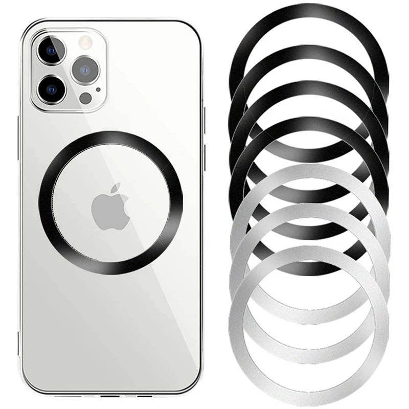 1-3-5pcs-for-Magsafe-Magnetic-Plate-Ring-Universal-Metal-Sticker-Rings ...