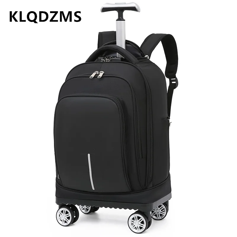 KLQDZMS-Carry-on-Suitcase-18-Inches-Small-Boarding-Box-Men-Women-s ...