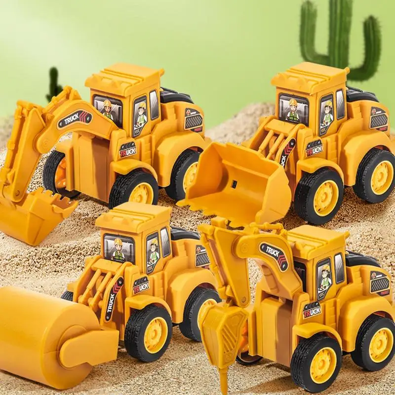 Construction-Model-Toy-Excavator-Dump-Truck-Model-Toy-Engineering ...