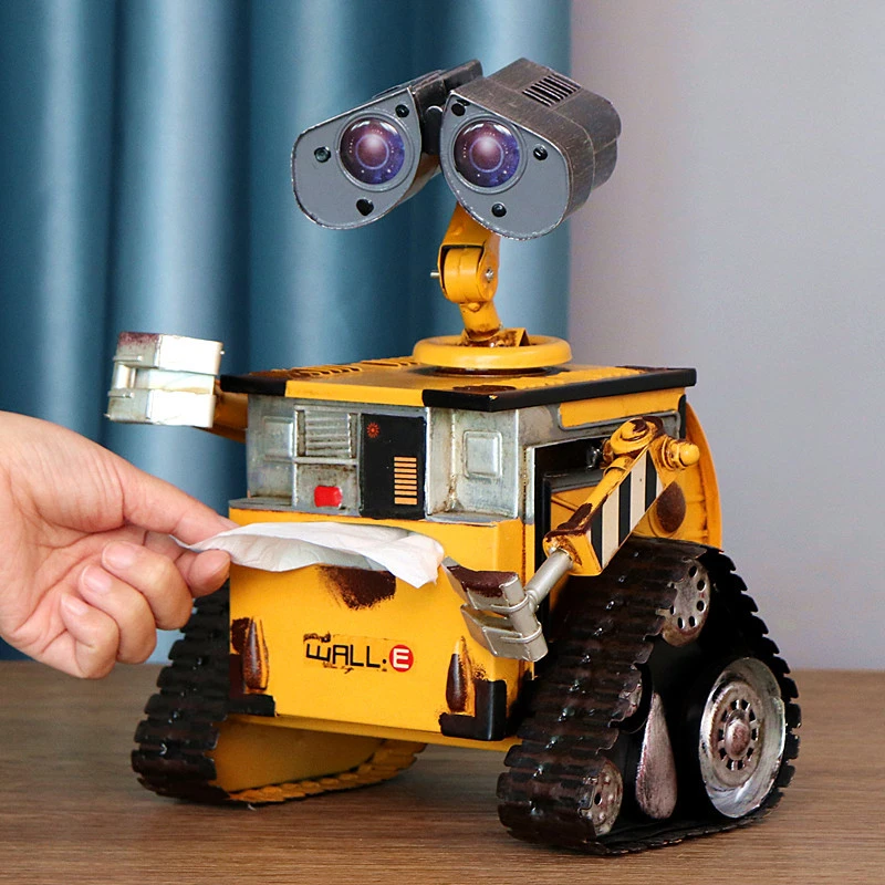 Robot WALL E Napkin Tissue box Action Figure Toys| | - AliExpress