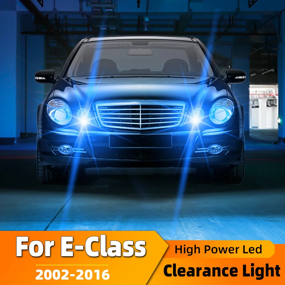 2pcs-LED-Parking-Light-For-Mercedes-Benz-E-Class-W211-W212-A207-C207 ...