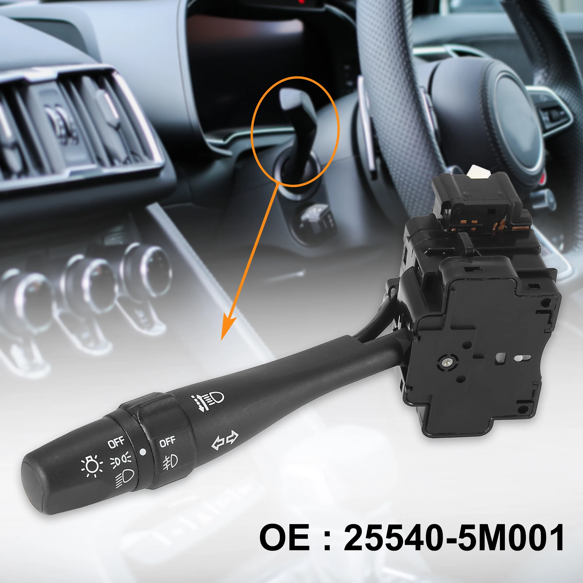 X-Autohaux-Car-Turn-Signal-Switch-Multifunction-Combination-Switches ...